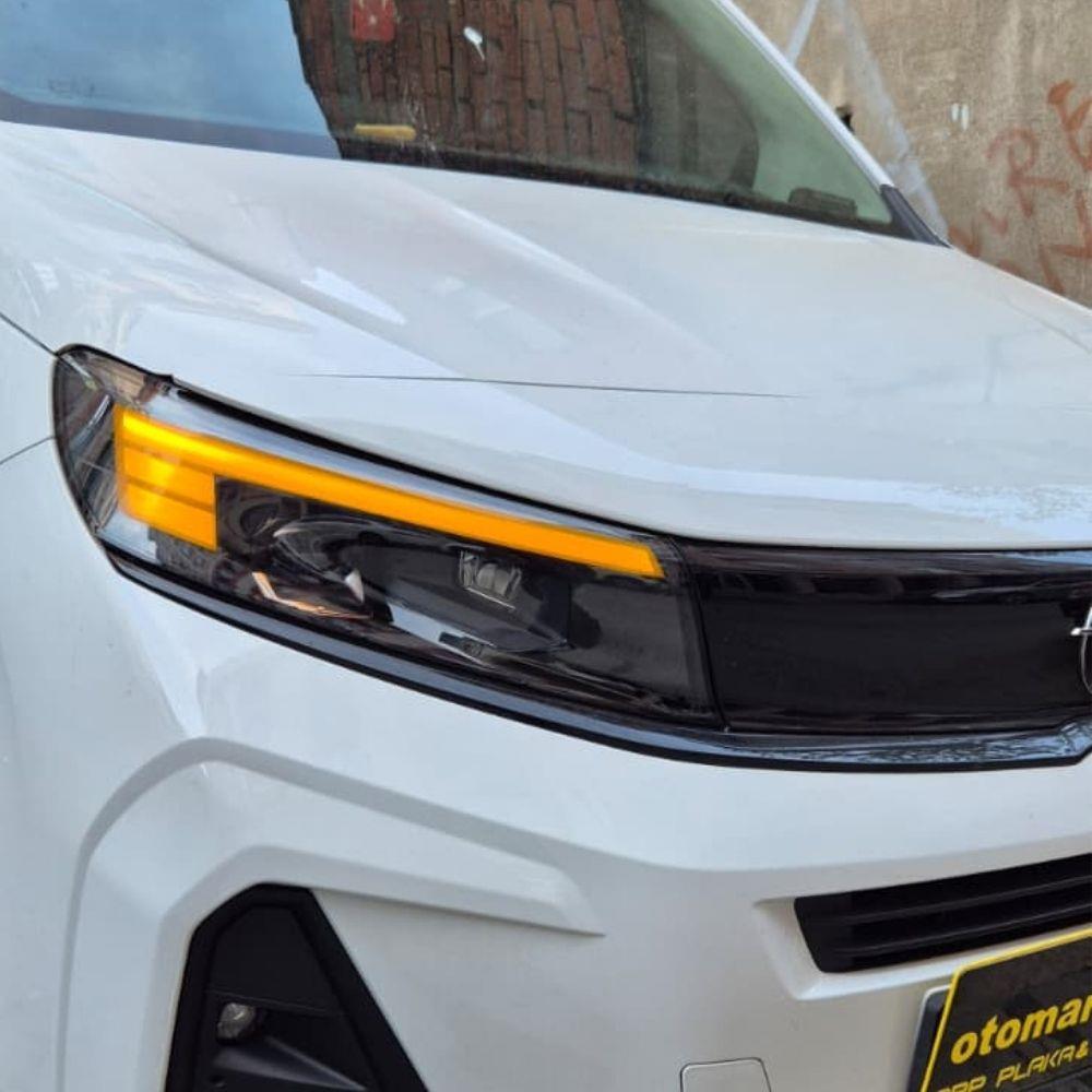 Opel Combo Gündüz Farı Sticker Seti Turuncu - Otomarketin.com